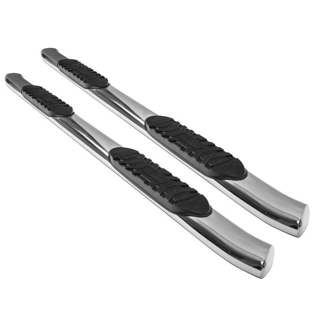 Ionic by RealTruck Pro Series 5" Stainless Curved Nerf Bars Compatible ...