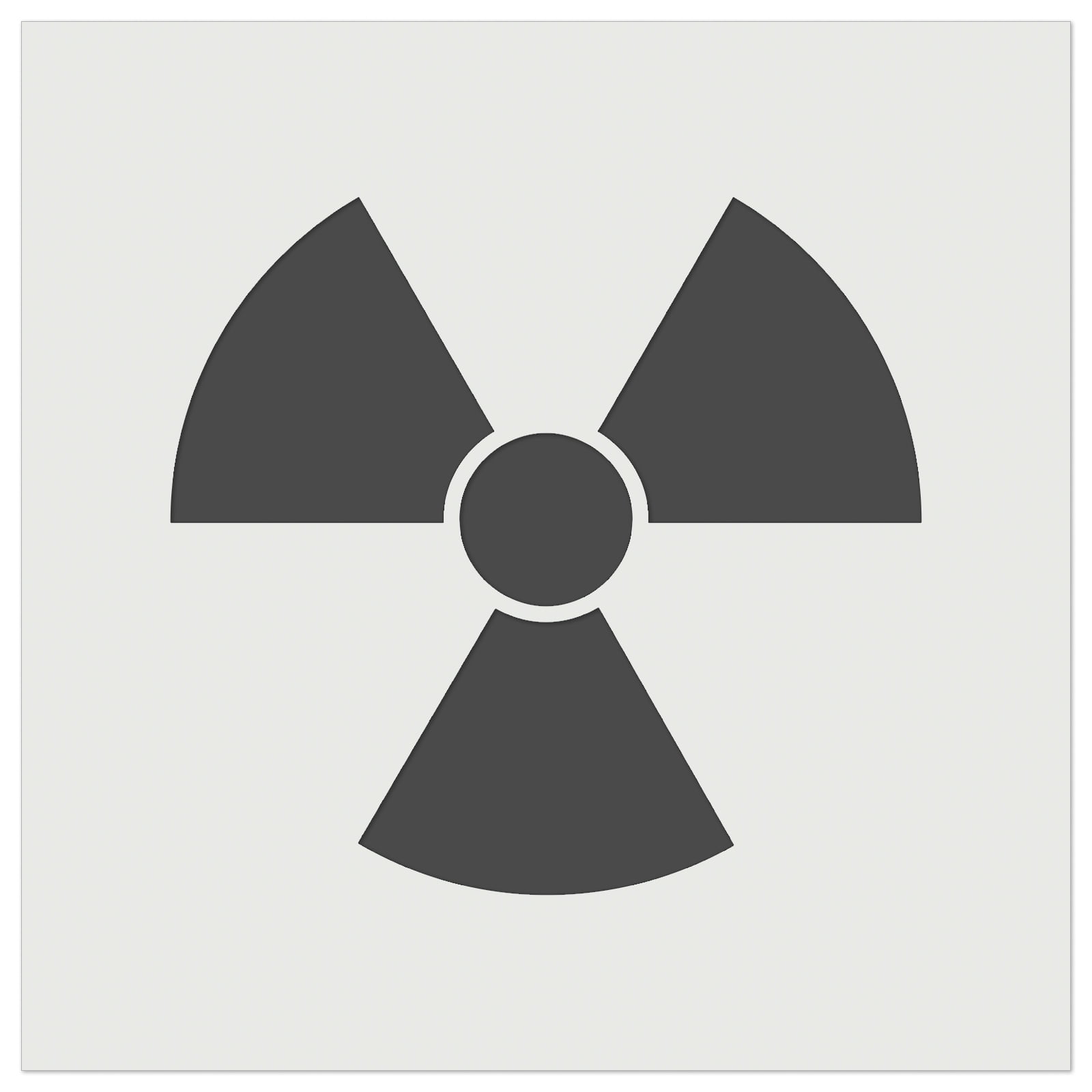 Ionizing Radiation Radioactive Trefoil Symbol DIY Cookie Wall Craft ...