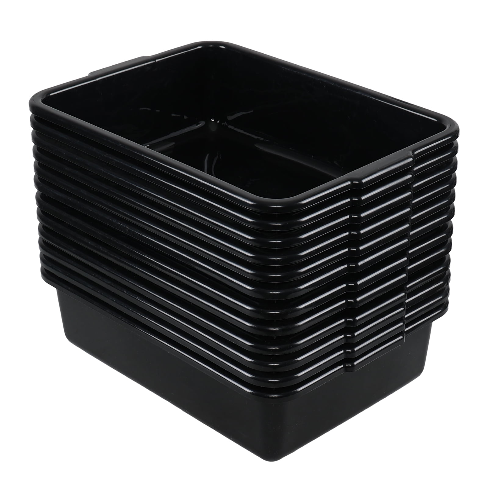 Ionoloy 12-Pack 13 L Plastic Bus Tub Restaurant, Commercial Bus Tubs ...