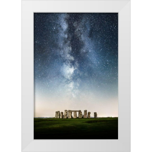 Ionut Dascalu, Andrei 13x18 White Modern Wood Framed Museum Art Print ...