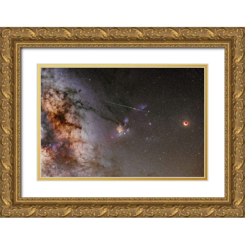 Ionut Dascalu, Andrei 32x23 Gold Ornate Wood Framed with Double Matting ...