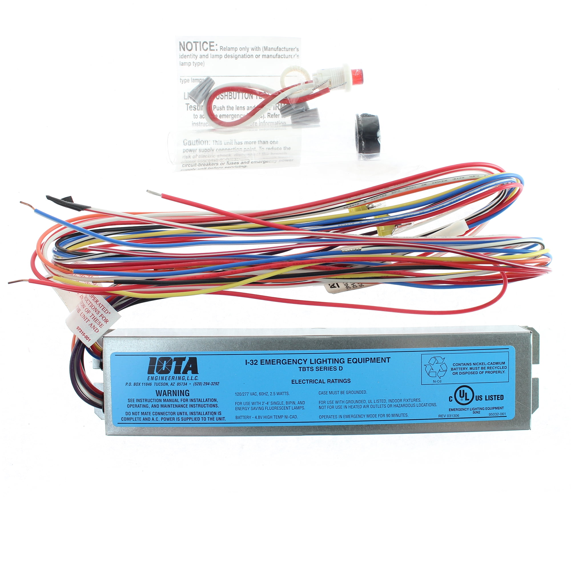 Iota I-32 - Reduced Profile Emergency Backup Battery - 90 min ...
