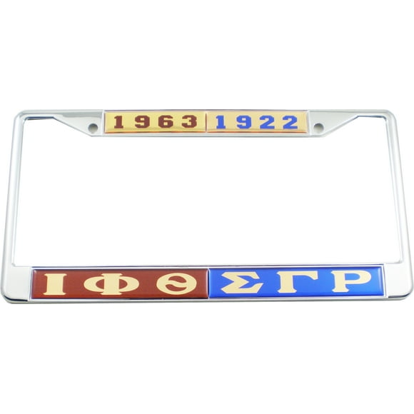 Delta Sigma Theta License Plate Frame
