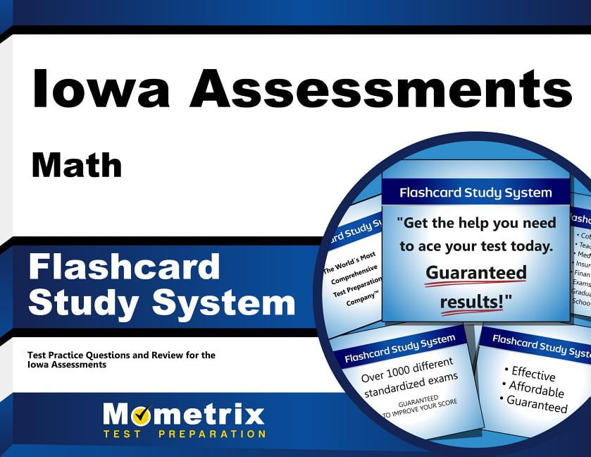 Iowa Assessments Math Flashcard Study System : Ia Test Practice ...