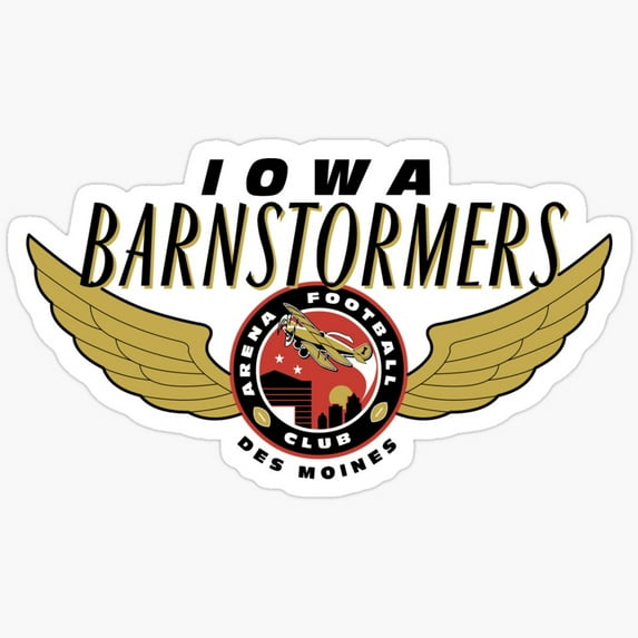 Iowa Barnstormers Sticker Baseball Sticker, Football Sticker ...