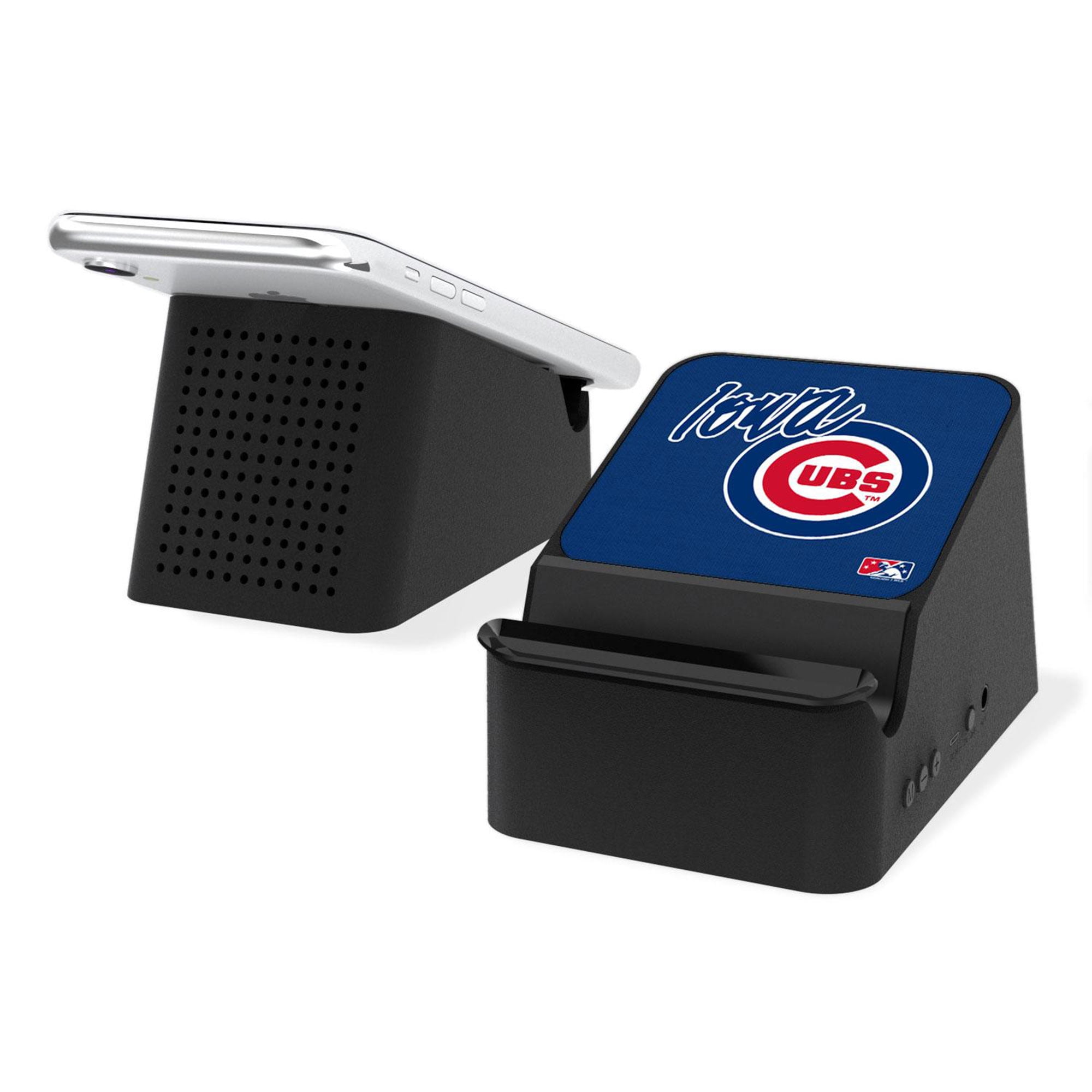 Iowa Cubs 5-Watt Wireless Charging Station and Bluetooth Speaker ...