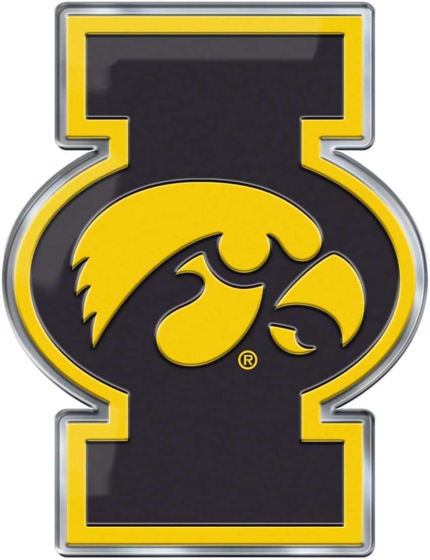 Iowa Hawkeyes Auto Emblem Color Alternate Logo - Walmart.com