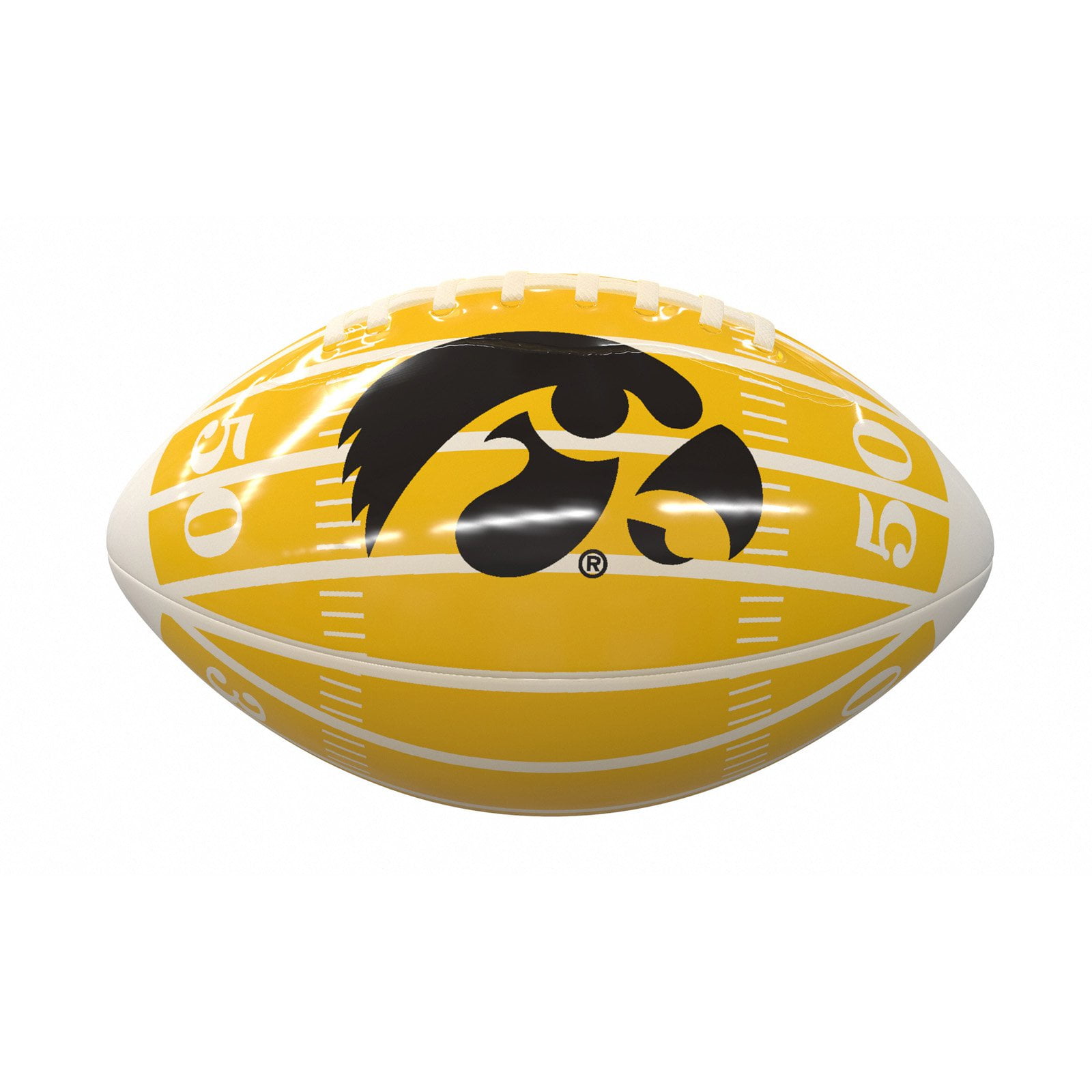 Iowa Hawkeyes Field Mini-Size Glossy Football - Walmart.com