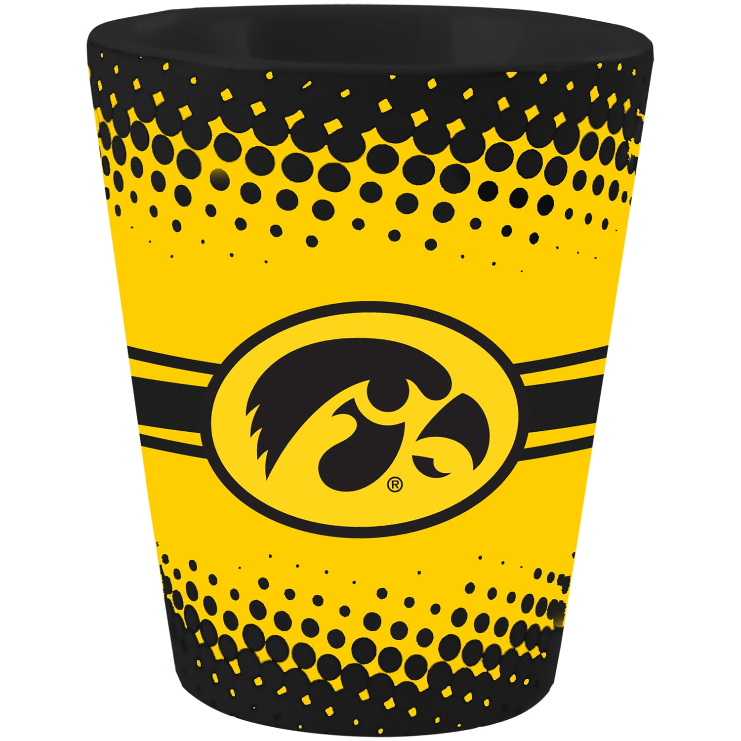 Iowa Hawkeyes Full Wrap Collectible Glass - Walmart.com