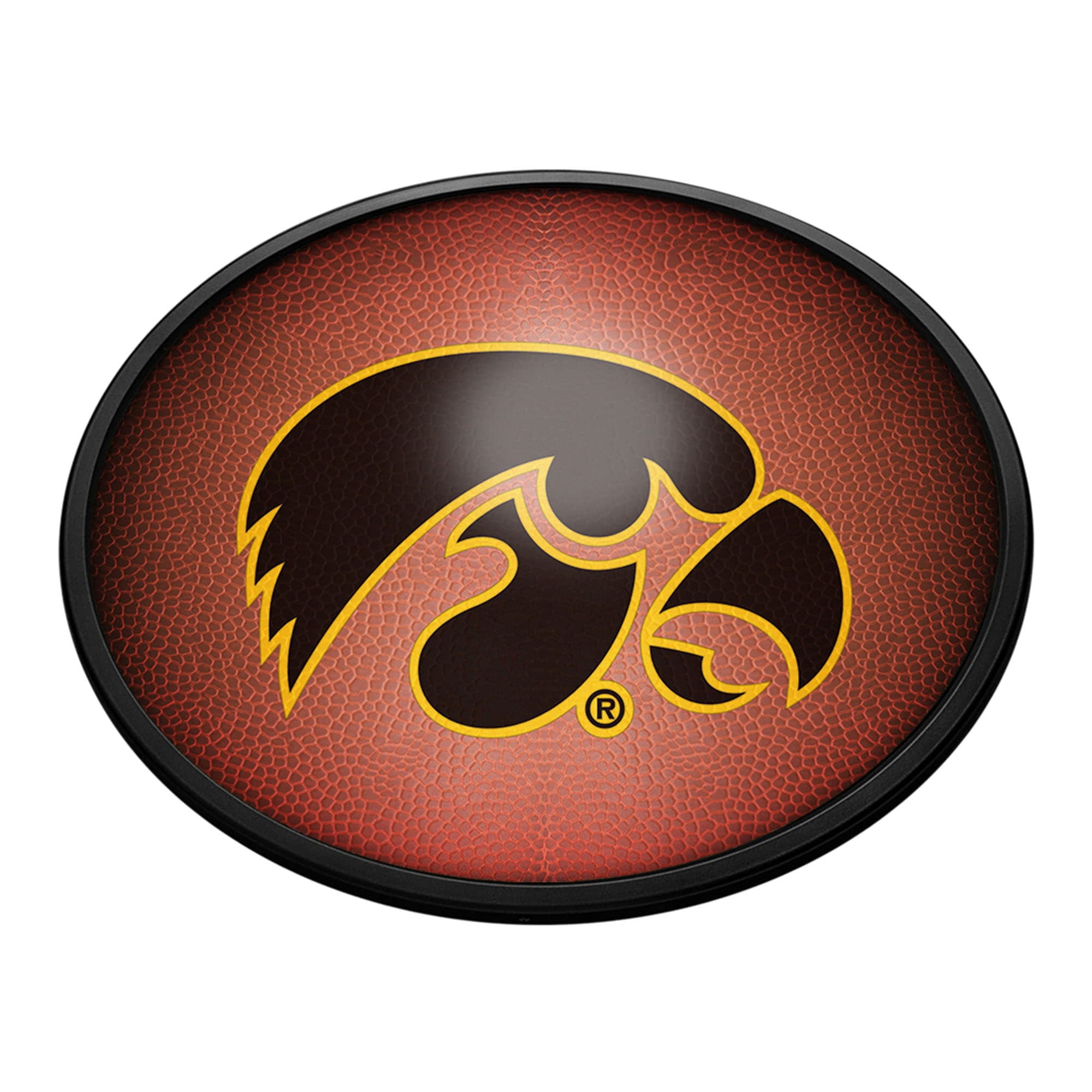 Iowa Hawkeyes 18'' x 14'' Logo Slimline Illuminated Wall Sign - Walmart.com