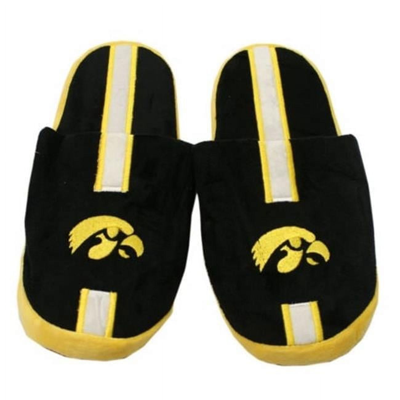 Iowa Hawkeyes Slippers - Mens Stripe - Walmart.com
