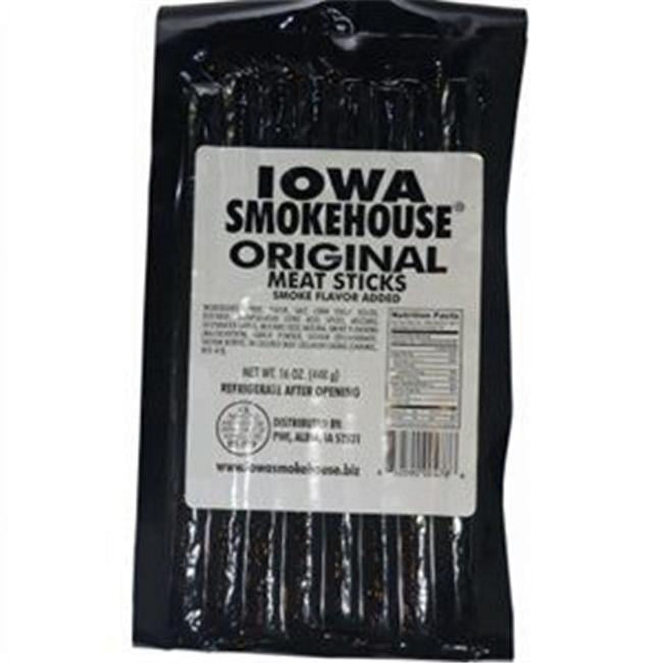 Iowa Smokehouse & Preferred Wholesale 16 oz Original Flavor Meat Sticks ...