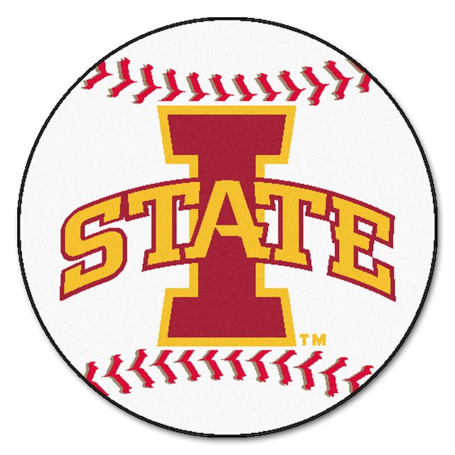 Iowa State Baseball Mat 27" diameter - Walmart.com