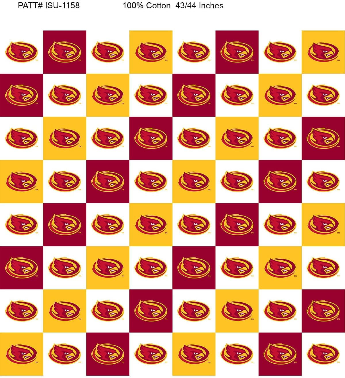 Iowa State Cotton Fabric With New Mini Check Design-Newest Pattern ...