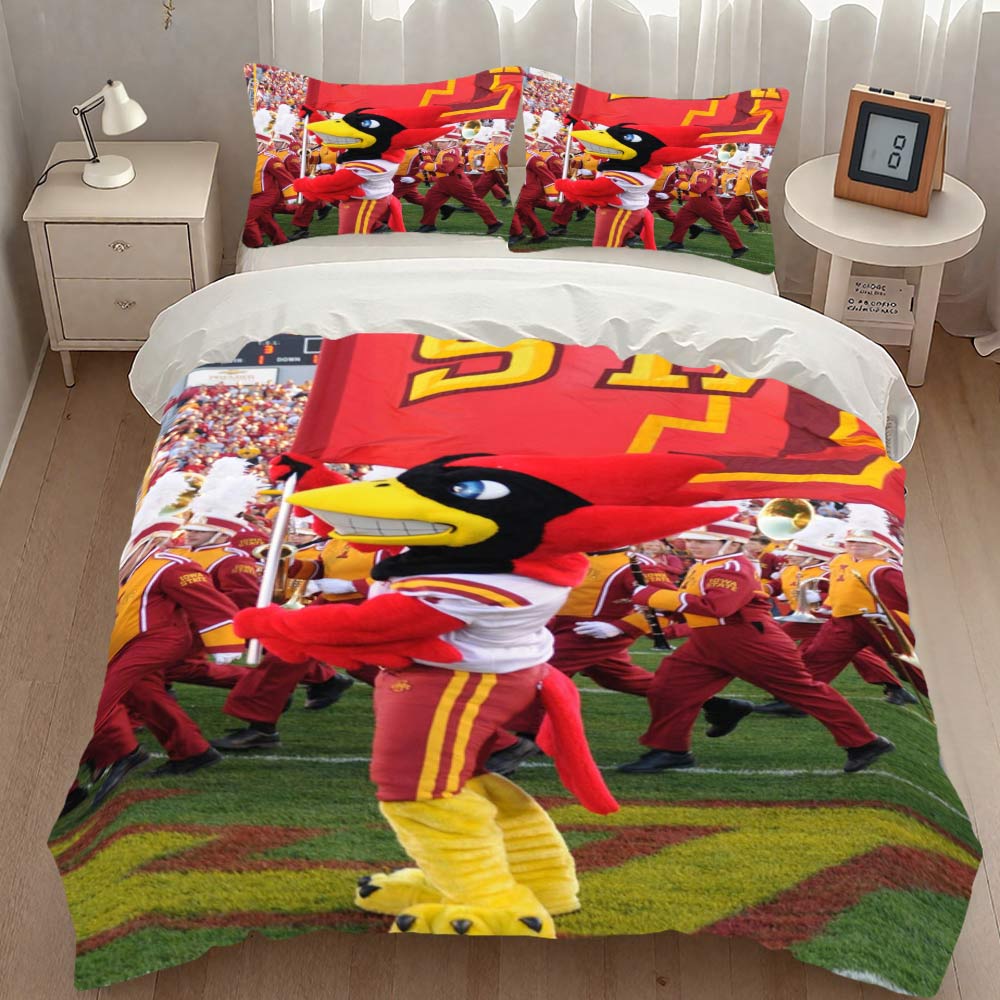 Iowa State Cyclone Toddler Bedding Set Comforter Girls Boys Pillow ...
