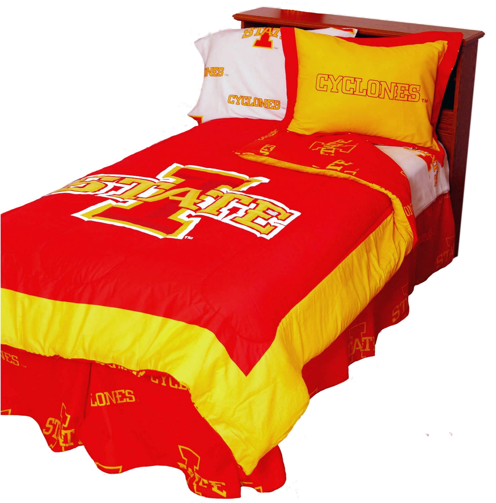 Iowa State Cyclones 2 Pc Reversible Cotton Comforter Set, 1 Comforter ...