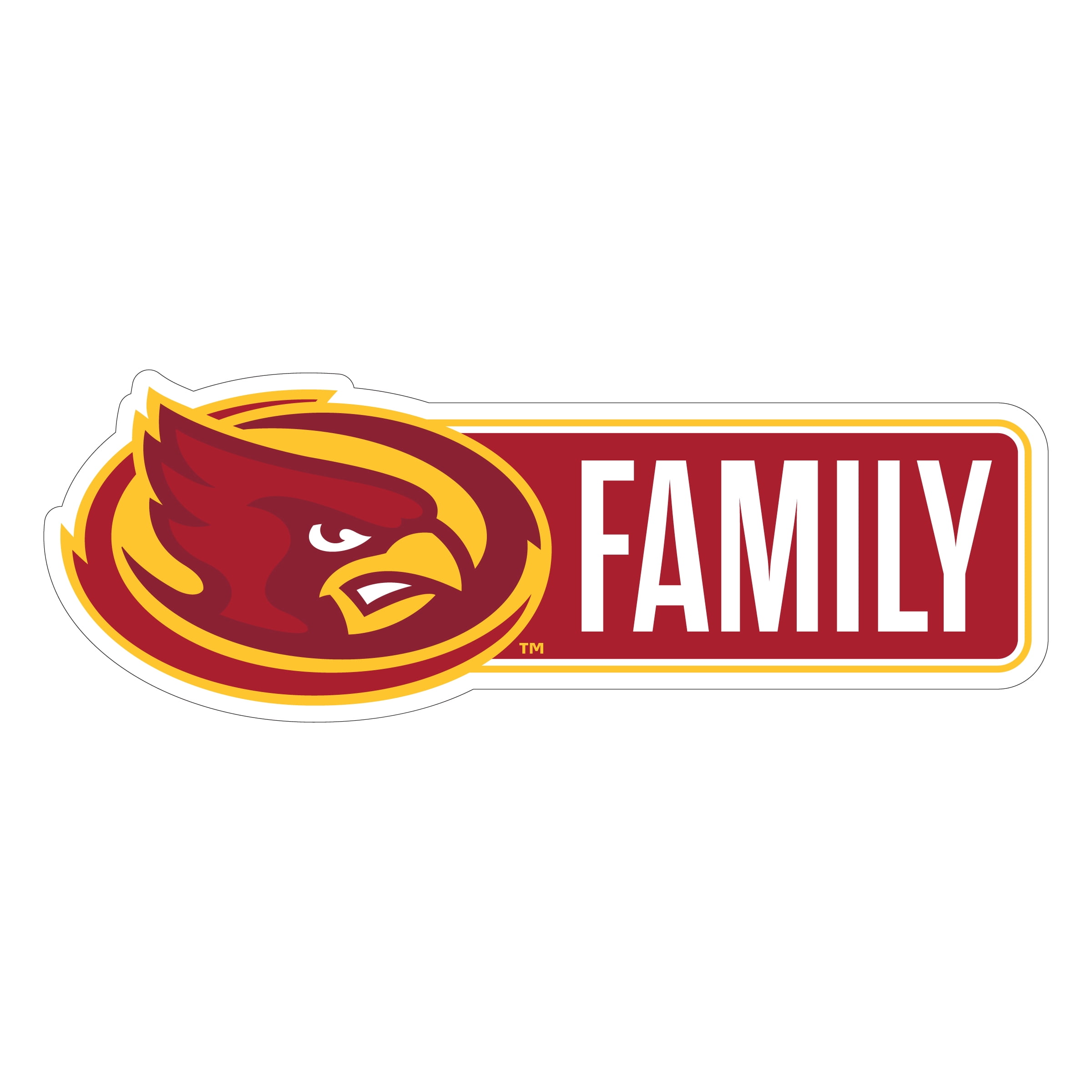 Iowa State Cyclones Proud Family Die Cut Decal Officially Licensed ...