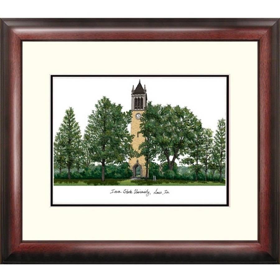 Iowa State University Alumnus Framed Lithograph - Walmart.com