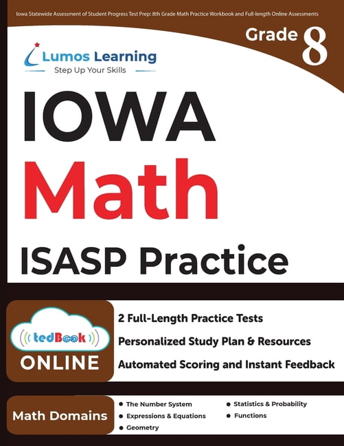 Iowa Statewide Assessment of Student Progress Test Prep: 8th Grade Math ...