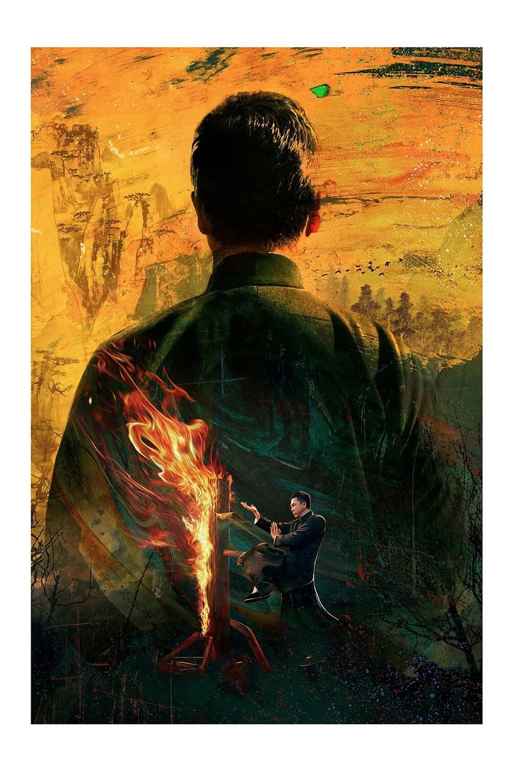 Ip Man Poster Minimal Movie Posters Awake Or Dream Decorative Painting ...