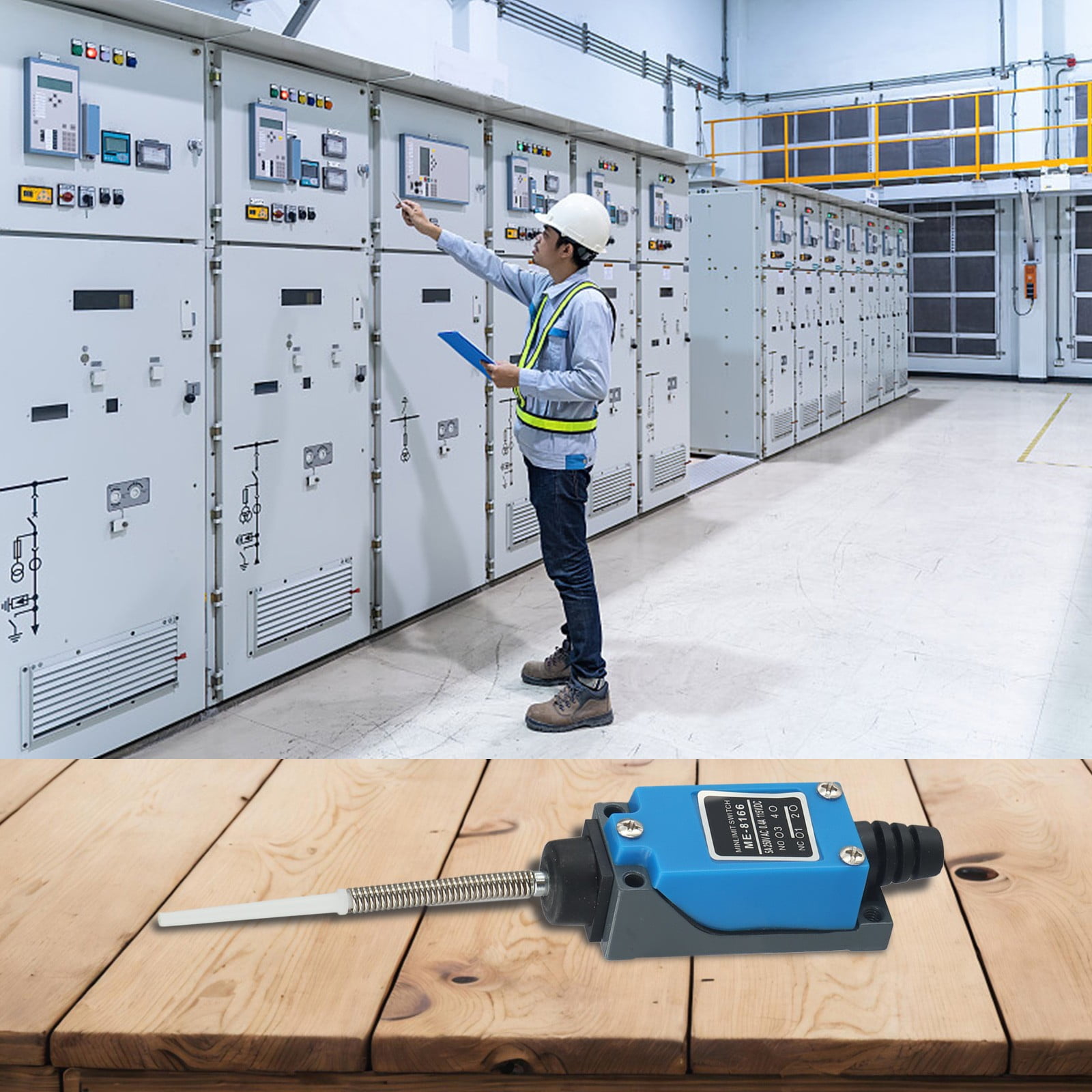 Ip65 Travel Switch Me-8166 Limit Sensor Switch Limit Switch 250V/5A ...