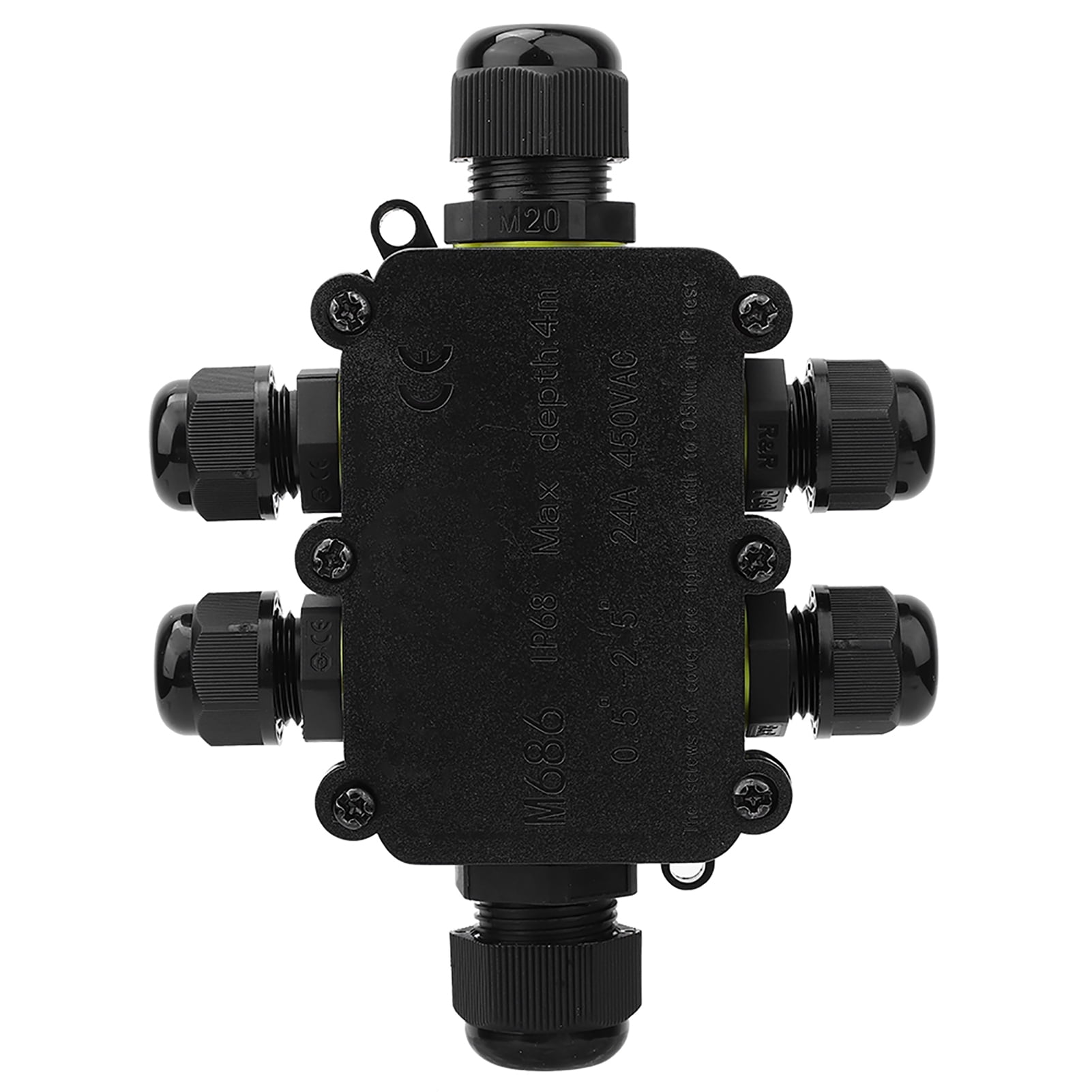 Ip68 Junction Box With Cover, 5M Underwater Connection Wiring Sealing ...