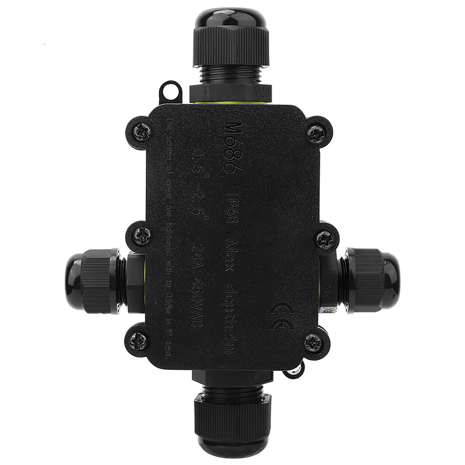 Ip68 Junction Box With Cover, 5M Underwater Connection Wiring Sealing ...