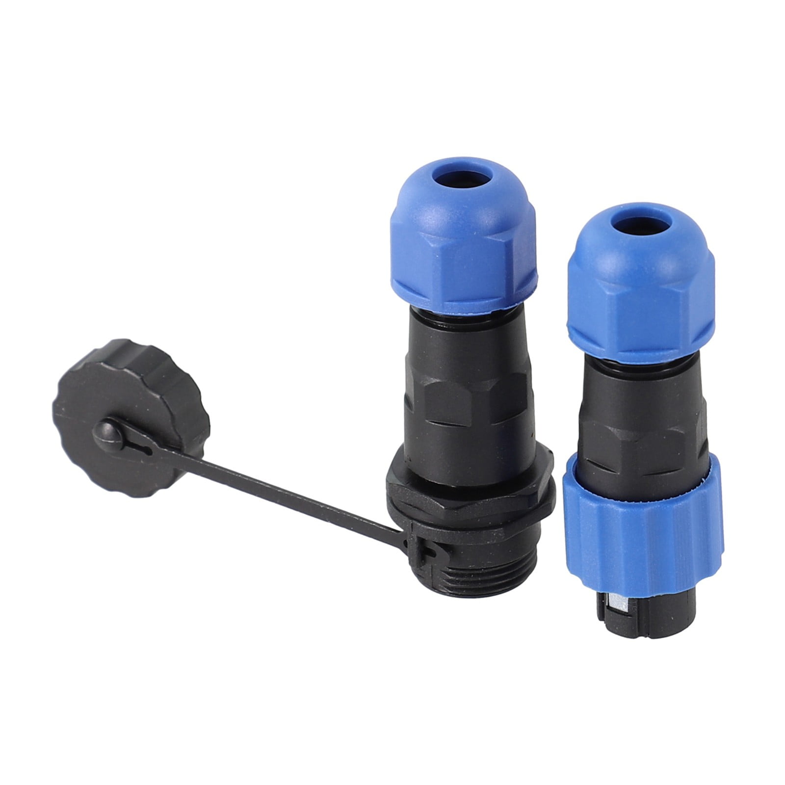 Ip68 Waterproof Aviation Socket Connector Sd13 Male And Female Butt ...