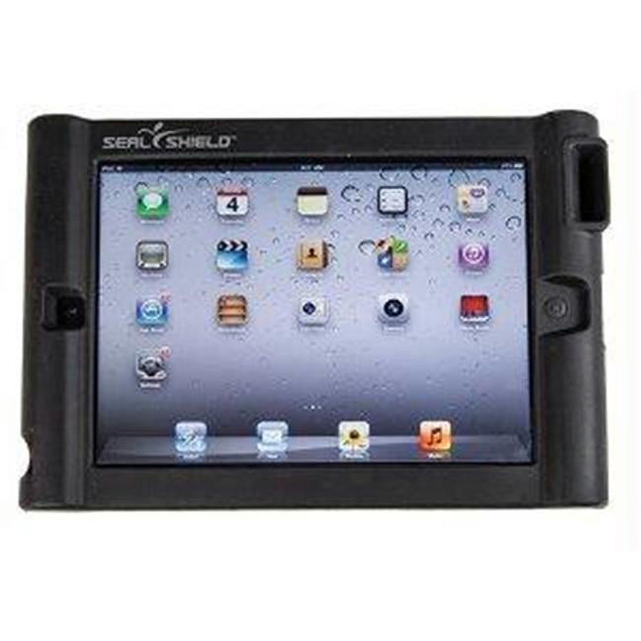 Ipad Bumper Case Silicone Ipad 2-new-3 Blk Antimicrobial Bumper Case ...