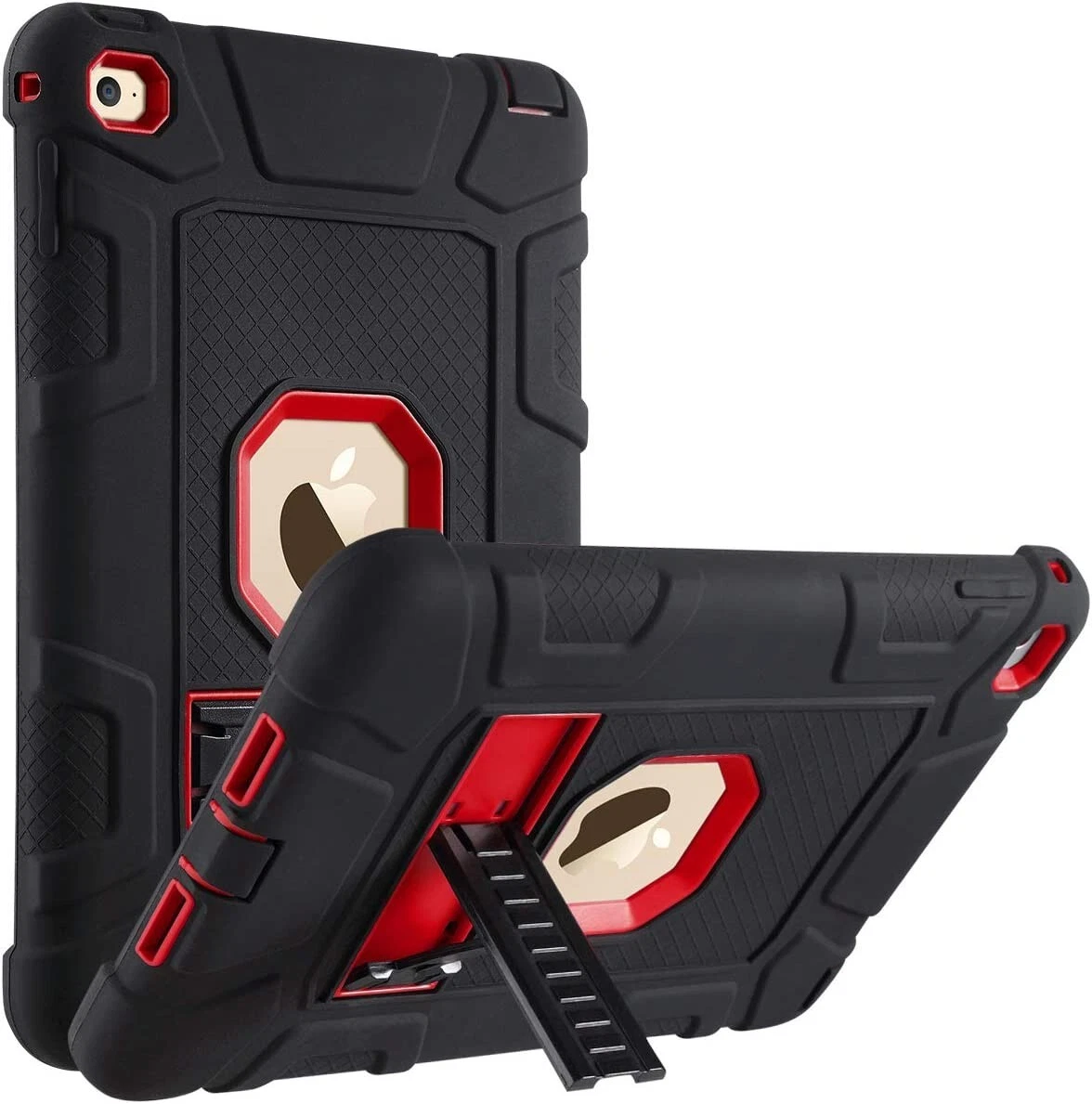 Ipad Mini 4 Case Three Layer Heavy Duty Rugged Case With Shock ...