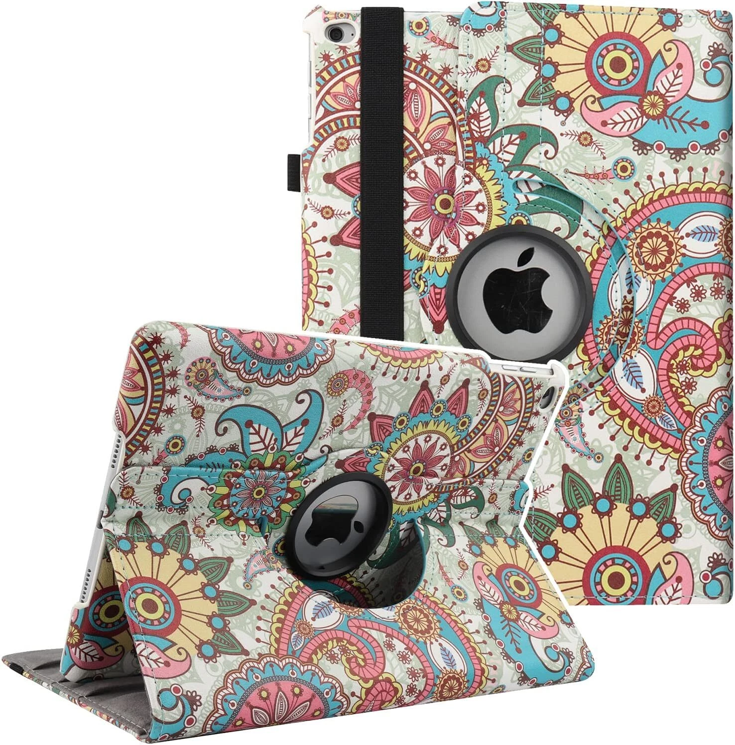 Ipad Rotating Case, 5Th/6Th Generation Cases, 360 Degree Blue Pelis ...
