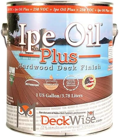 Ipe Oil Plus Hardwood Deck Semi-Transparent 250 V.O.C .Natural Finish ...