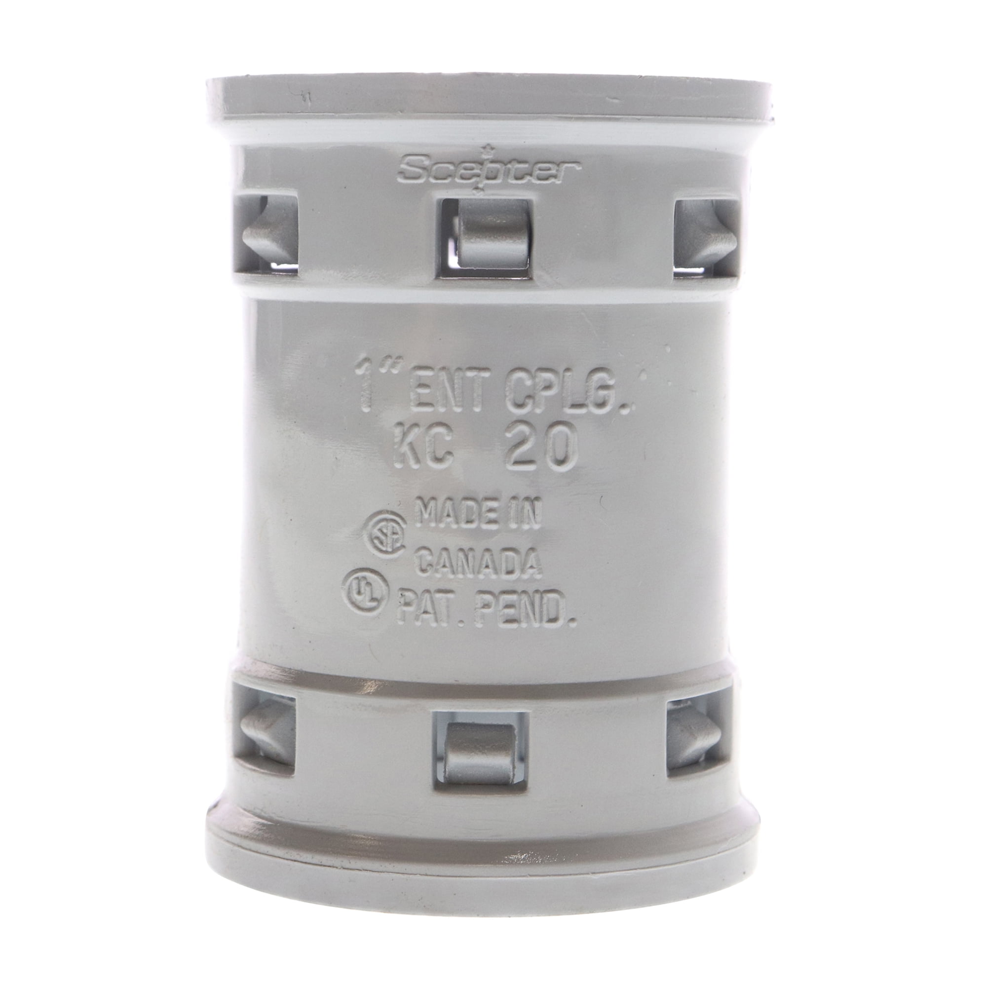 Ipex-Kwikon 089002 KC20 Non-Metallic ENT Snap-On Coupling, 1-Inch, (50 ...