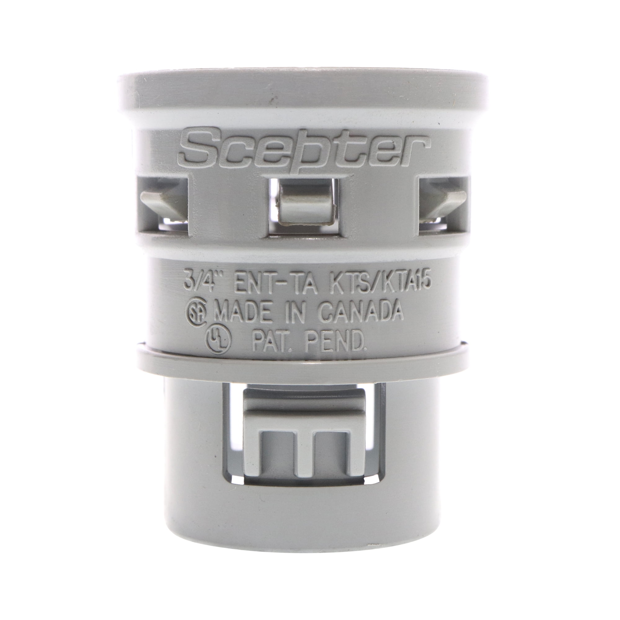 Ipex-Kwikon 089147 KTS15 Non-Metallic ENT Snap-In Connector, 3/4-Inch ...