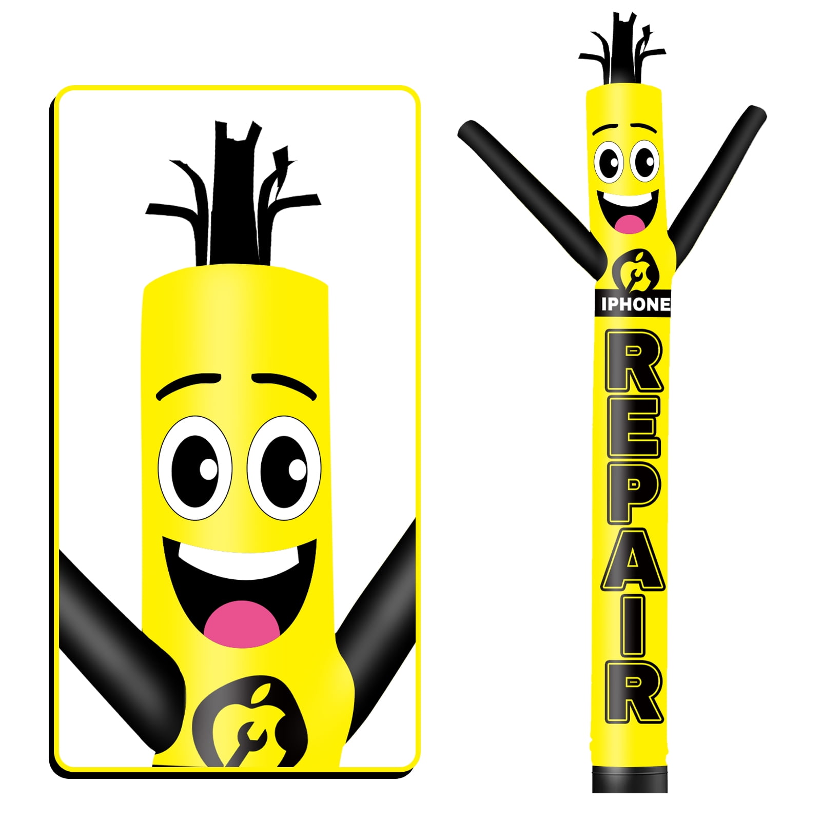 Iphone Repair Inflatable Tube Man Wacky Wavy Dancing Guy for Outdoor ...