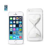 Iphone Se/ 5s/ 5 3d Sand Clock Clear Case In White - Walmart.com