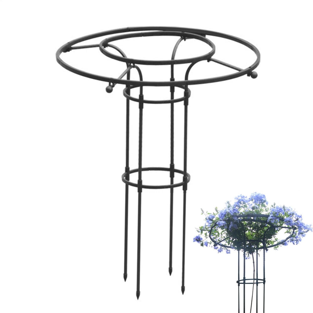 Ipretty Garden Climbing Trellis Vines Support Frame for Yard Vertical ...