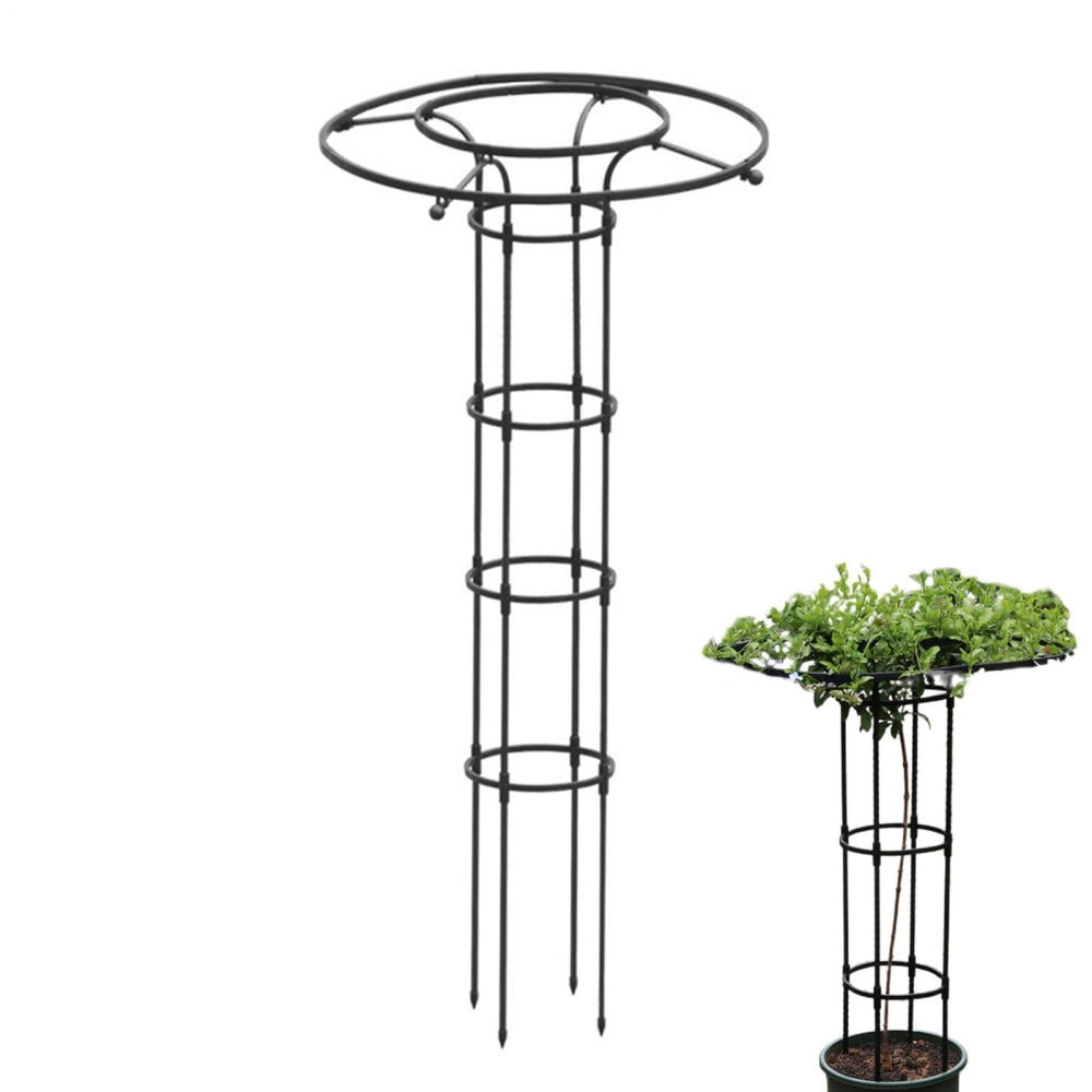 Ipretty Garden Trellis for Climbing Plants Vines Support Frame for Yard ...