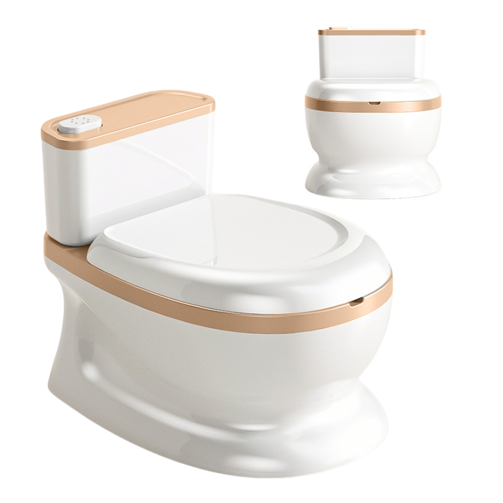 Ipretty Potty Toilet for Kids Realistic Removable Bowl Children Potty ...