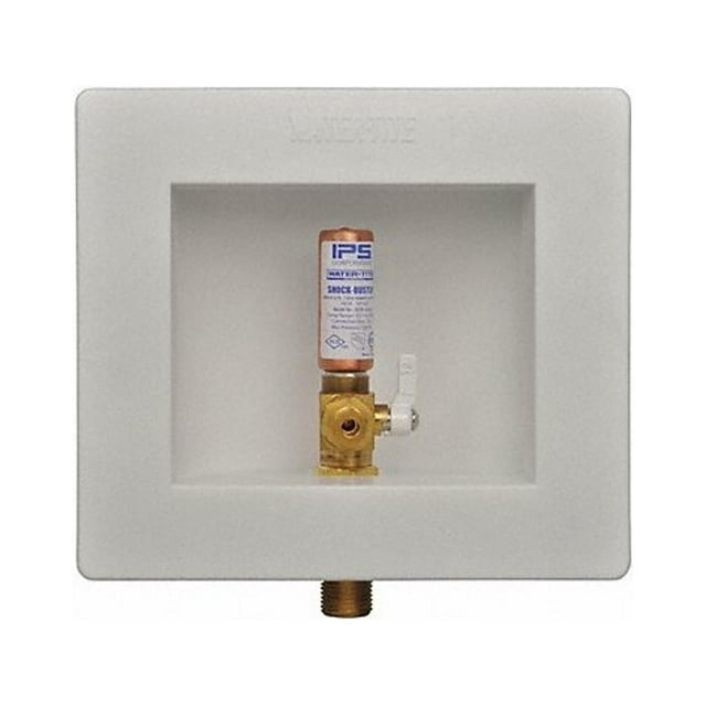 Ips Water-Tite Icemaker Valve Outlet Box With 1/4 Turn Valve And Water ...