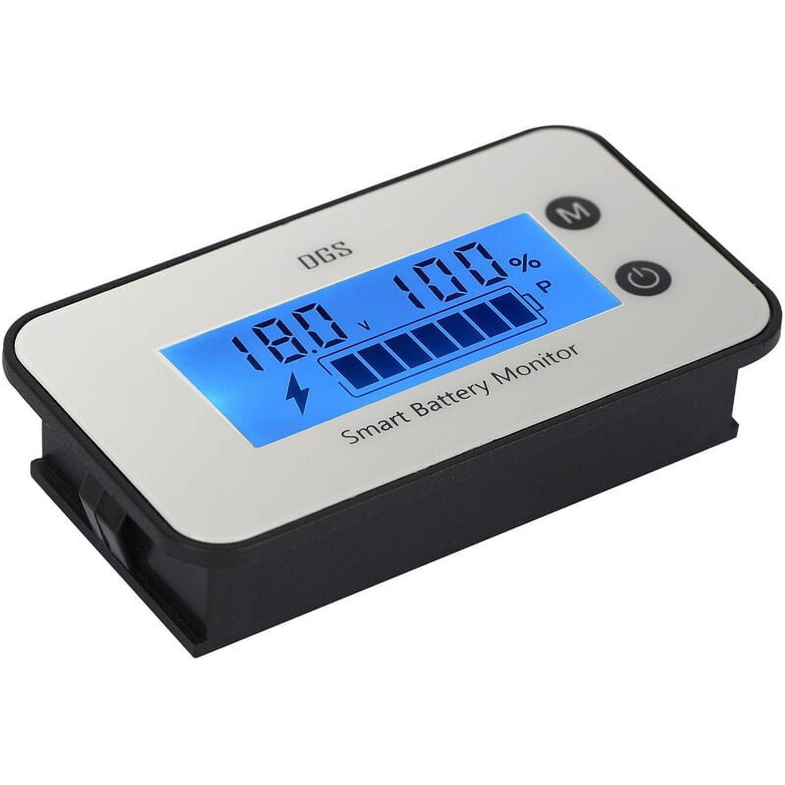 Ipx7 Battery Capacity Monitor, Dc 7-100V 12V 24V 36V 48V Battery ...