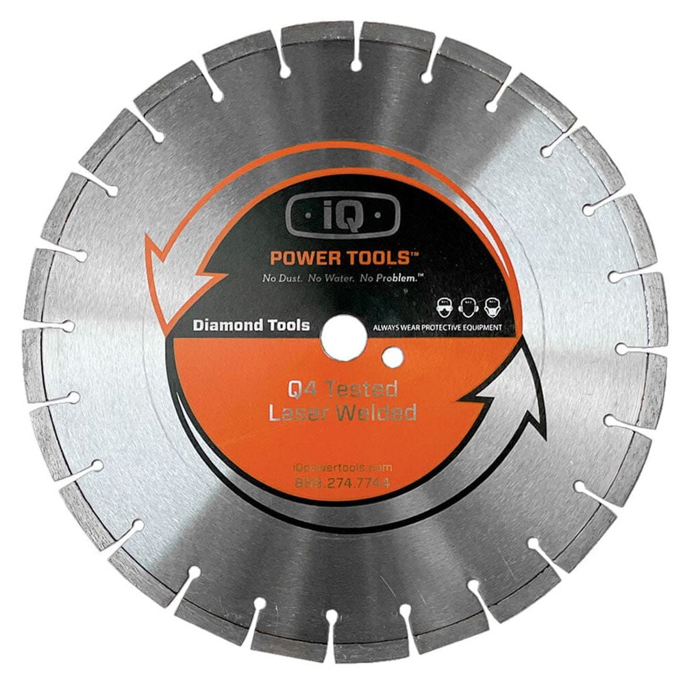 Iq Power Tools 14 Inch Gold Segmented Rim Diamond Blade For Masonry ...