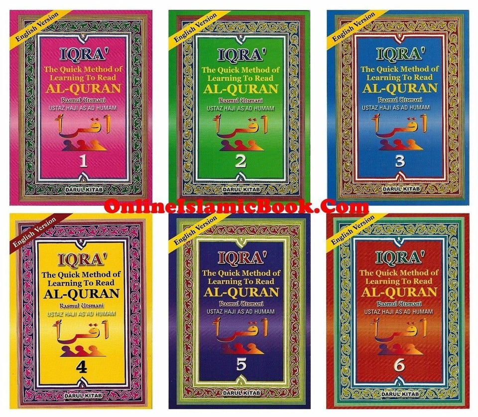 Iqra The Quick Learning Method Of Learning To Read Al-Quran By Ustaz ...