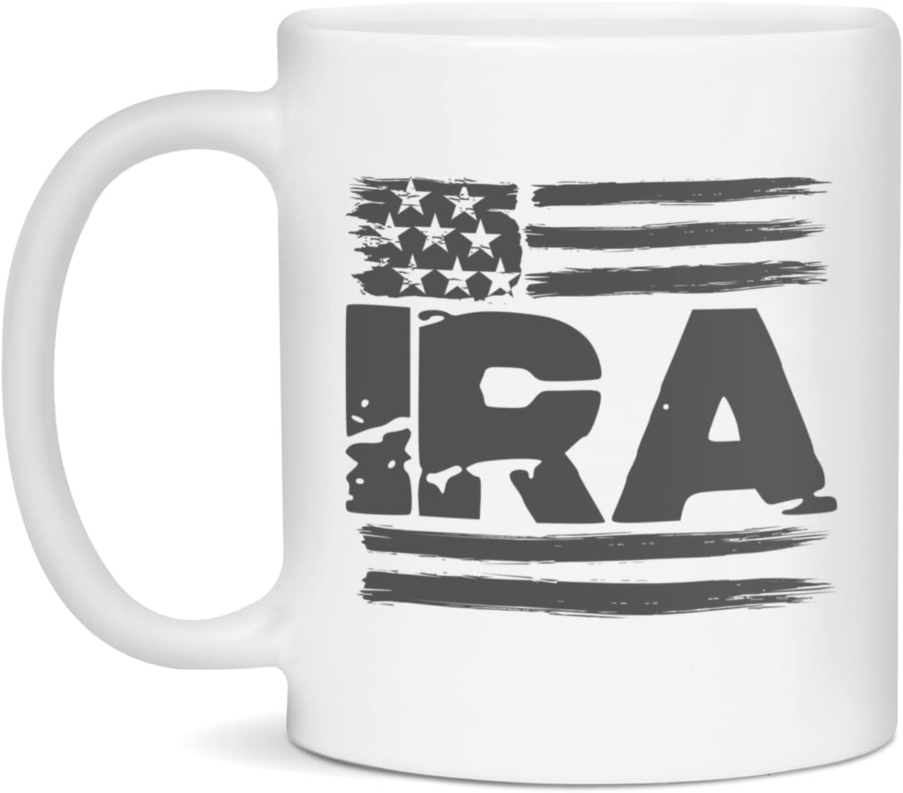 Ira Fourth of July Stars & Stripe USA Flag Gift Coffee Mug, 11-Ounce ...