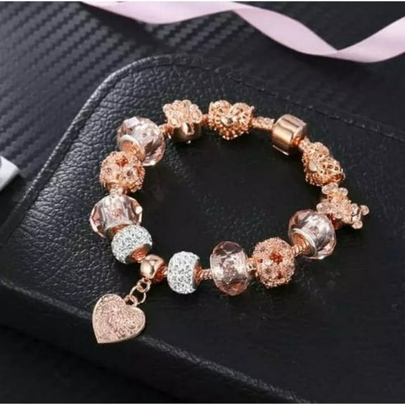 Adjustable Snake Chain Bracelets - 6.3 Inch Silver Charm Bracelet ...