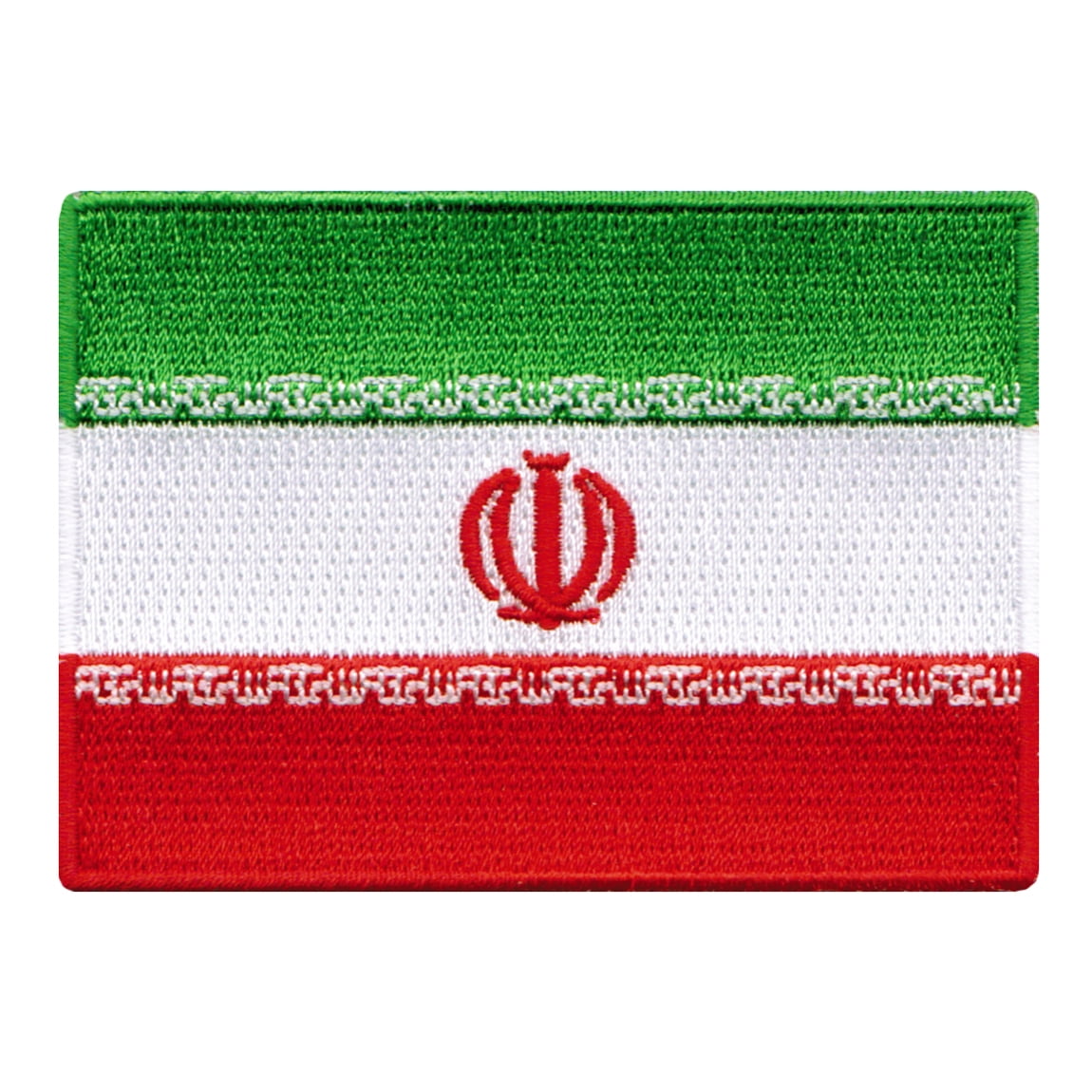 Iran Flag Embroidered Iron-on Patch - Walmart.com