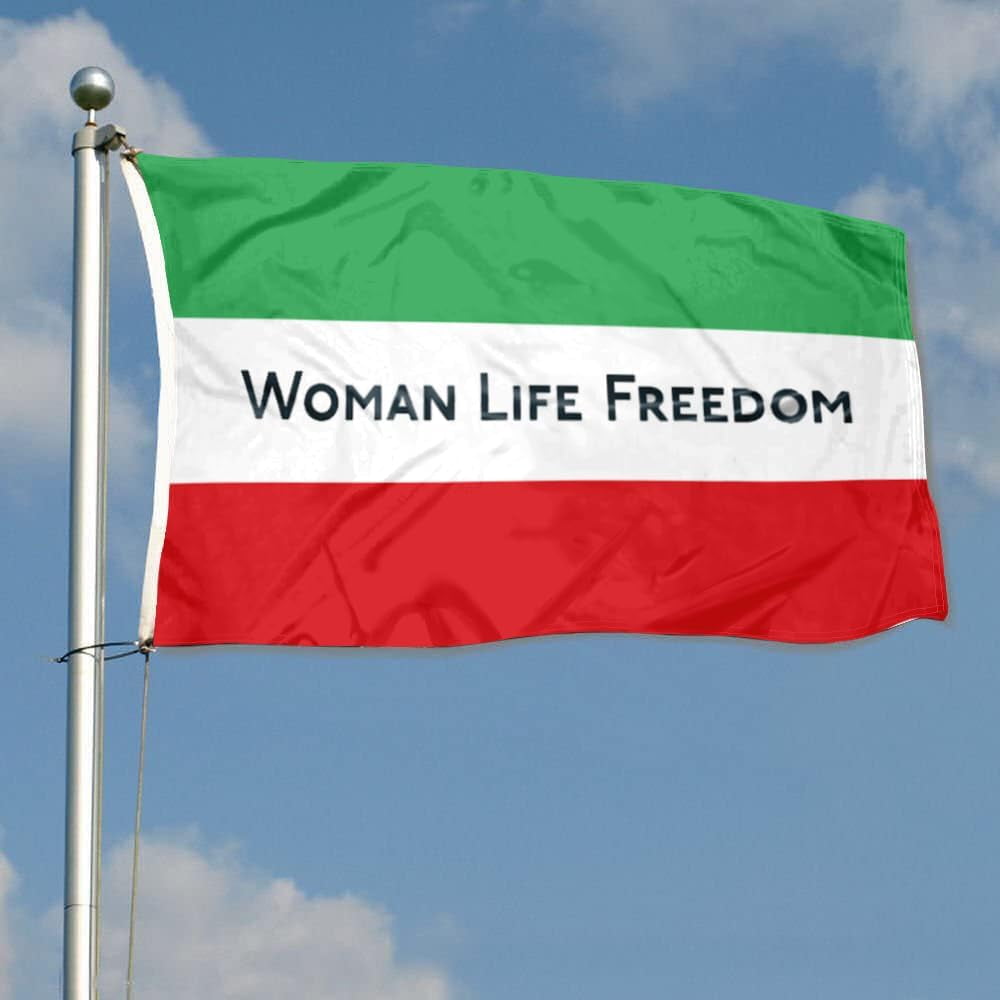 Iran Woman Life Freedom Flag banner 3x5 FT Home Garden Party Decoration ...