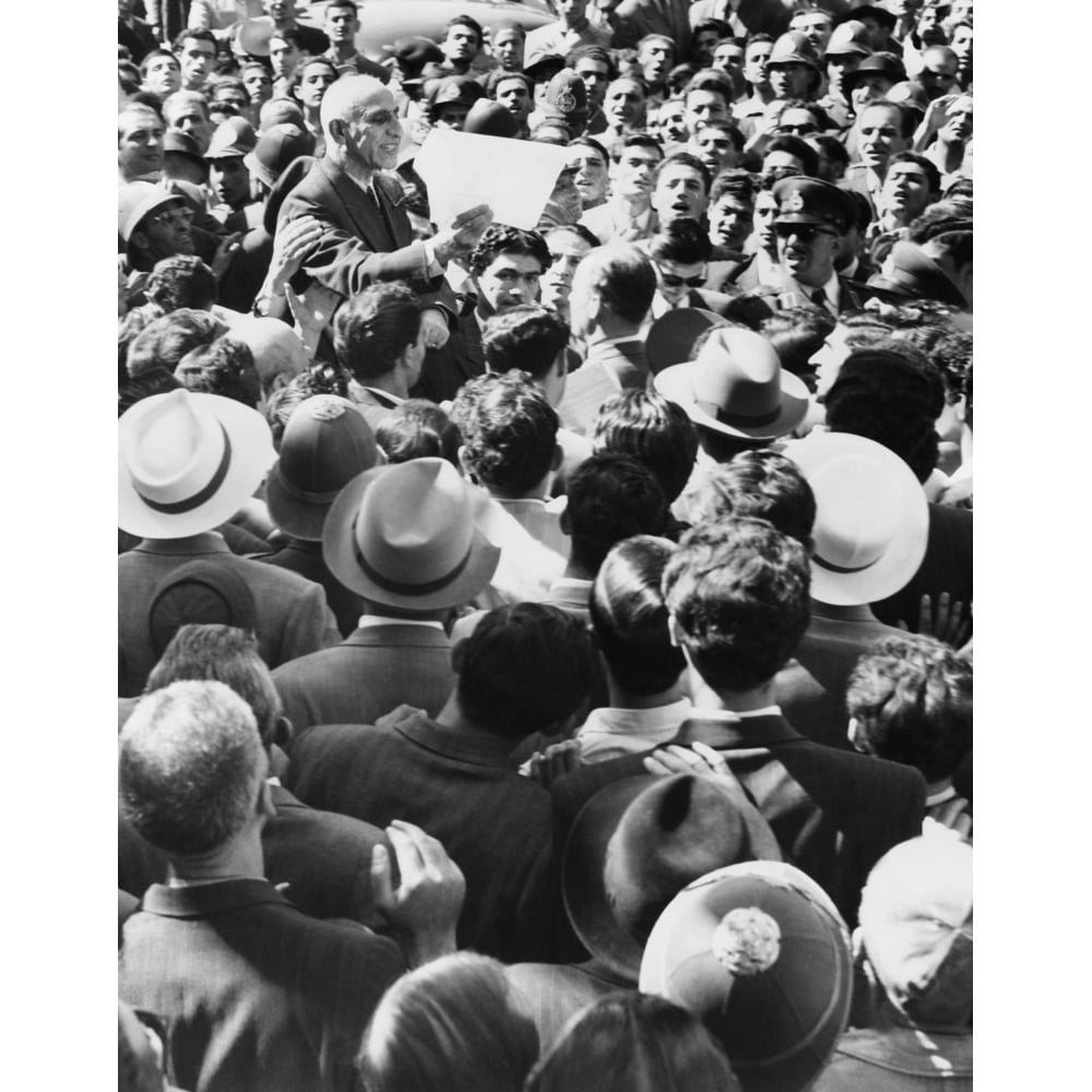 Iranian Premier Mohammed Mossadegh History (18 x 24) - Walmart Business ...