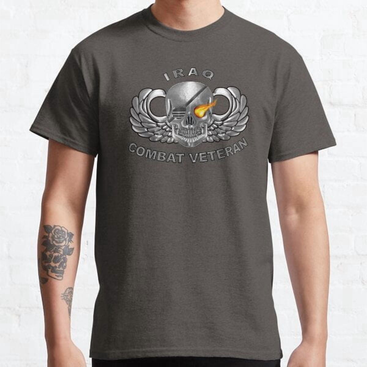 Iraq Airborne Combat Classic T-shirt - Walmart.com