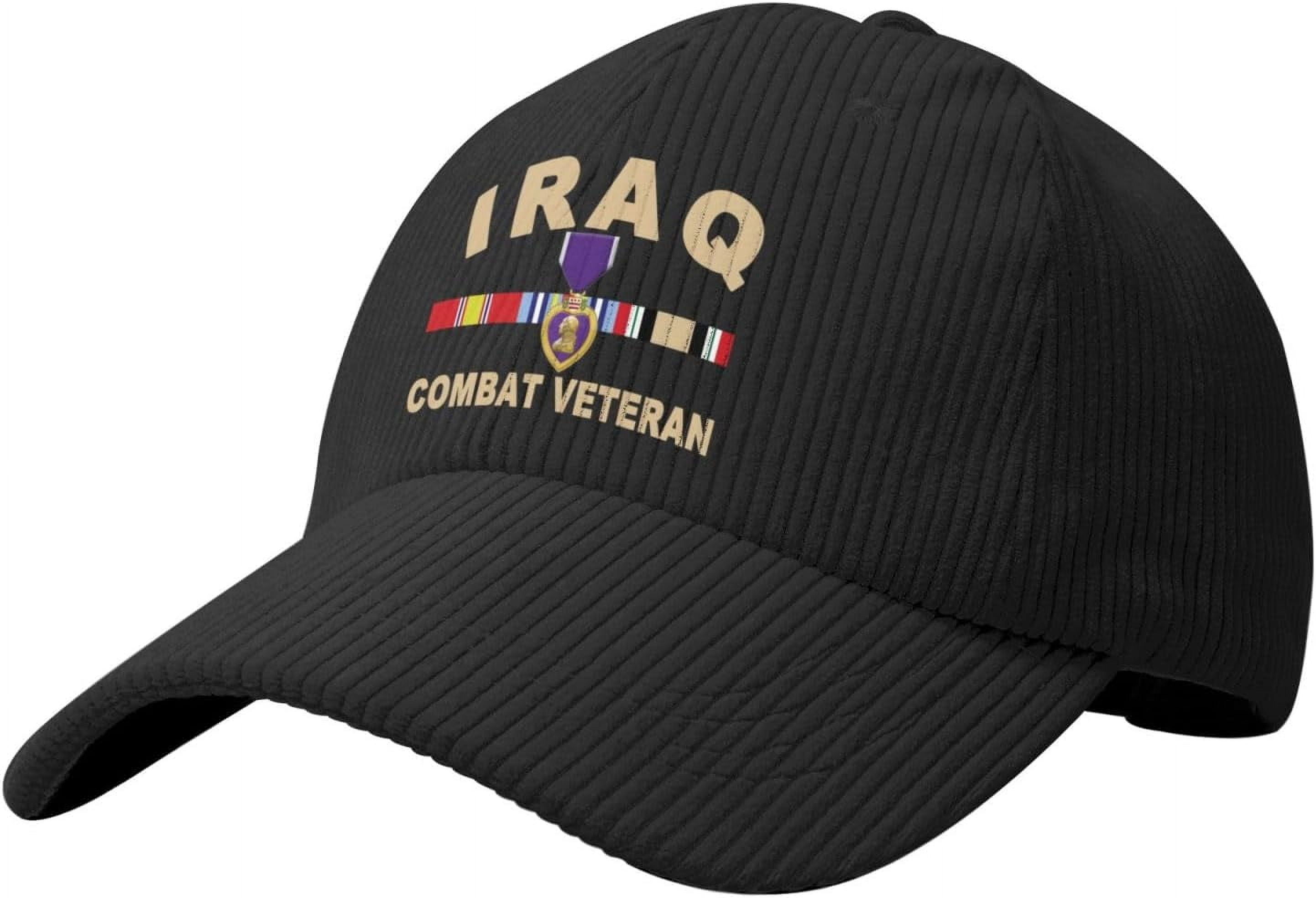 Iraq War Veteran Combat Wounded with Purple Heart Adult Corduroy ...